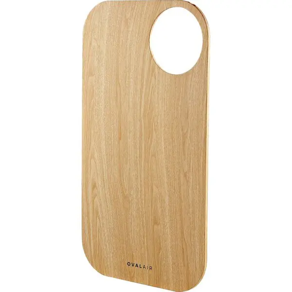 OVAL AIR Custom Air Purifier Face Cover - Aspen Pale Oak