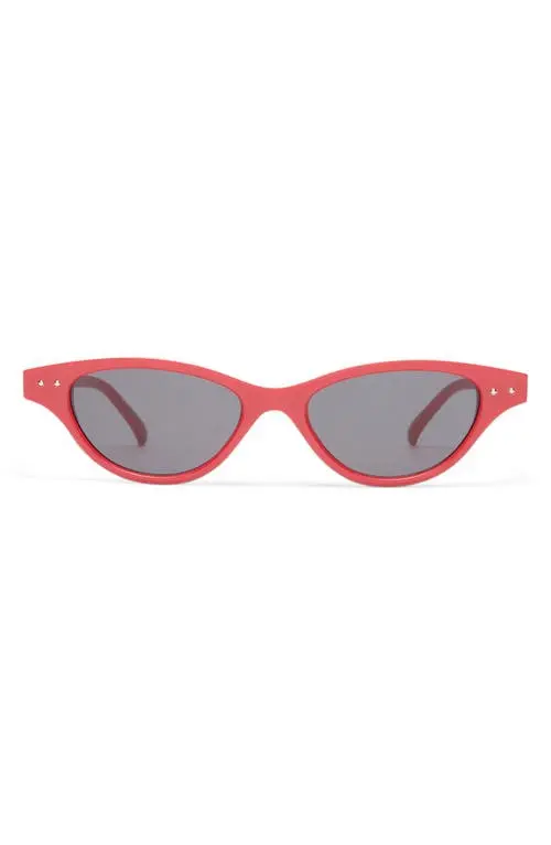 AIRE Cybeles 49mm Cat-eye Sunglasses - Scarlet/smoke Mono