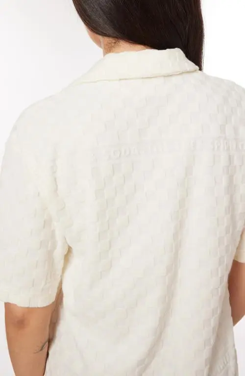 Scotch & Soda Terry Cloth Camp Shirt
