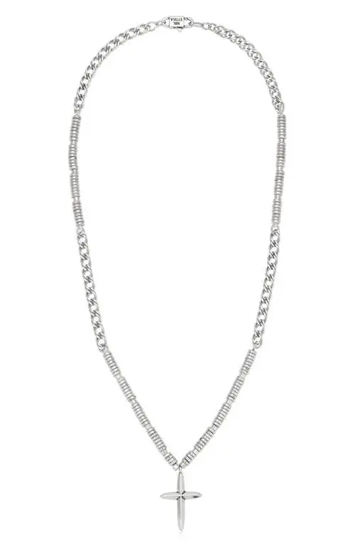 MR. ETTIKA Ettika Always Faithful Necklace - Silver