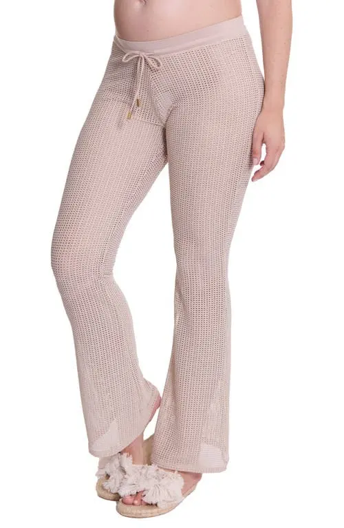 CACHE COEUR Milos Sheer Maternity Cover-up Pants