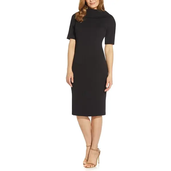 Adrianna Papell V-back Sheath Dress