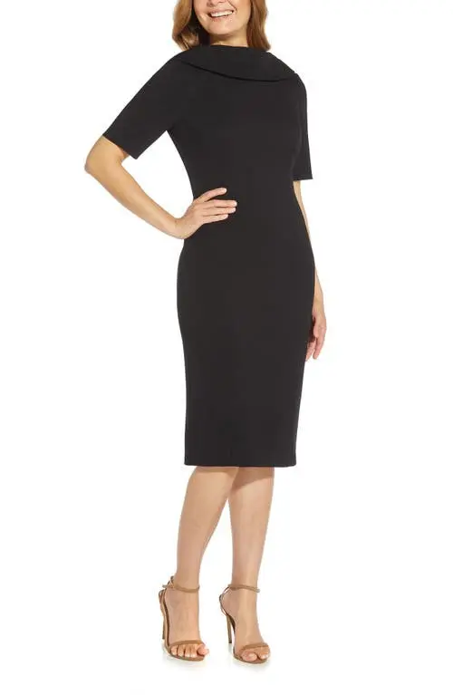 Adrianna Papell V-back Sheath Dress