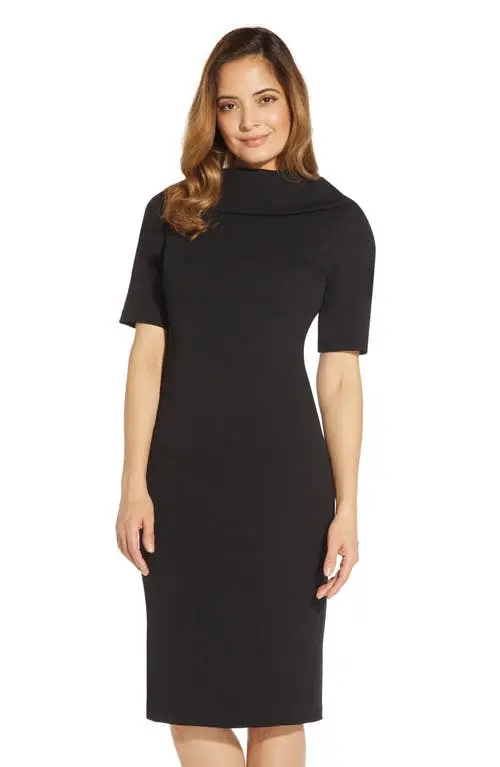 Adrianna Papell V-back Sheath Dress