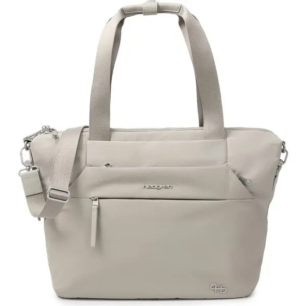 HEDGREN Kicho Rfid Laptop Tote - Willow Grey