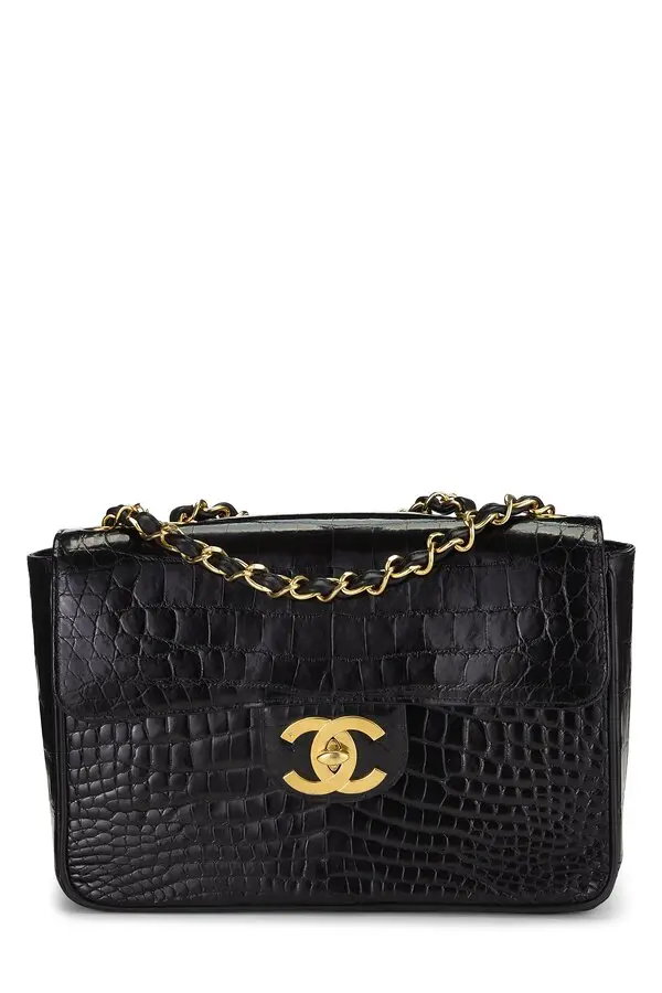 Chanel Alligator Half Flap