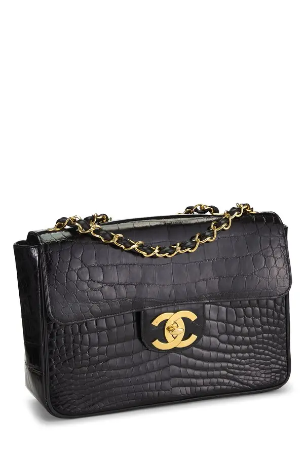 Chanel Alligator Half Flap