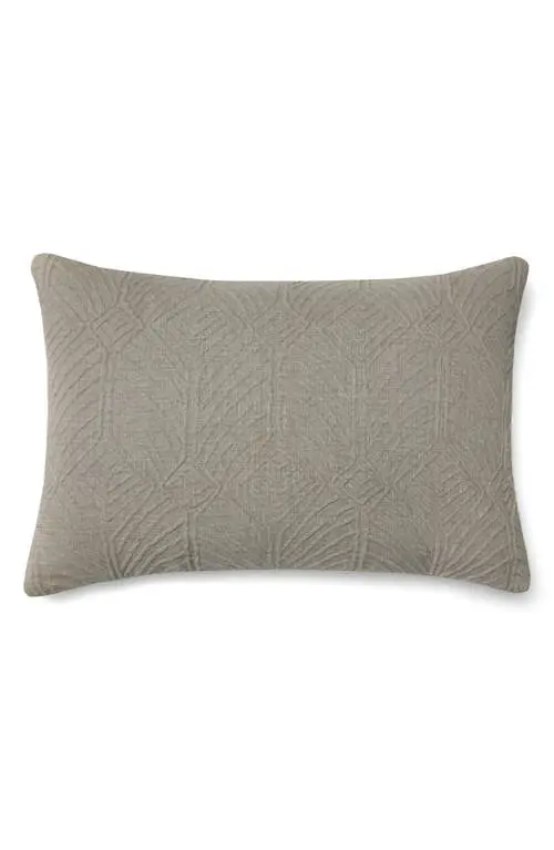 SFERRA Ruggenti Linen Throw Pillow - Ash