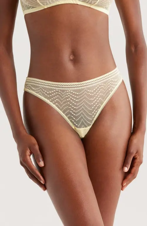 HUIT Eclatante Soleil Tanga - Yellow