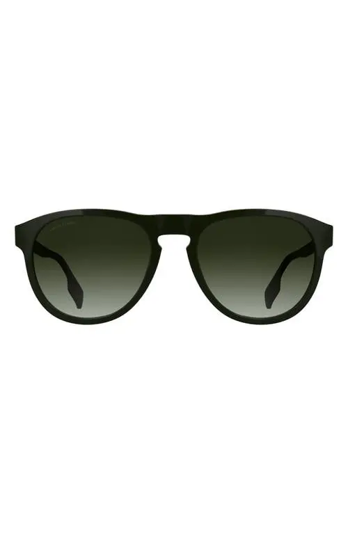 Canada Goose Disc Logo Oval Sunglasses - Black/ Khaki