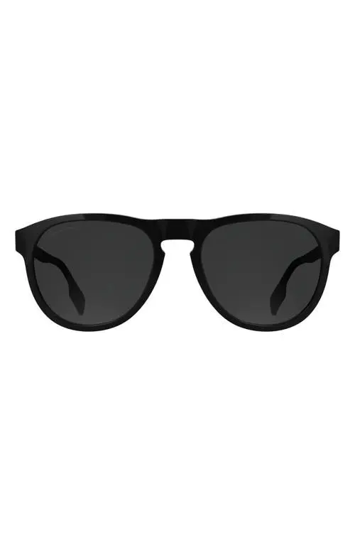 Canada Goose Disc Logo Oval Sunglasses - Black