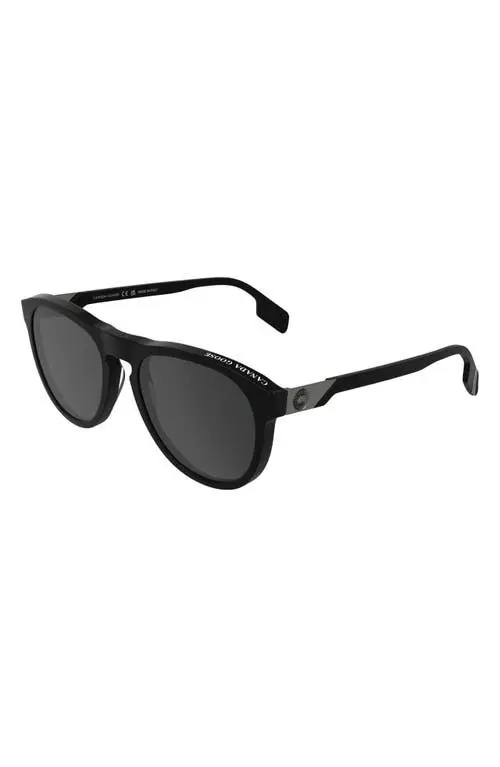 Canada Goose Disc Logo Oval Sunglasses - Black