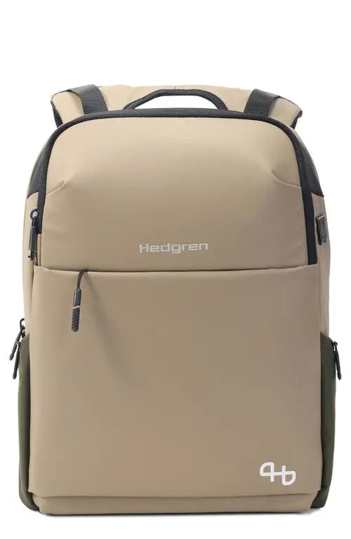 HEDGREN Tram Laptop Backpack - Vintage Beige
