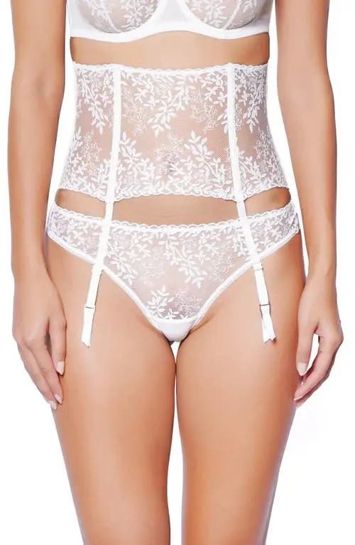 HUIT Amoureuse Lace Garter Belt