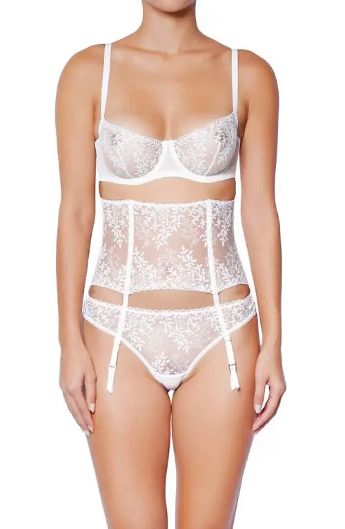 HUIT Amoureuse Lace Garter Belt