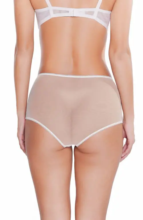 HUIT Amoureuse High Waist Embroidered Lace Briefs