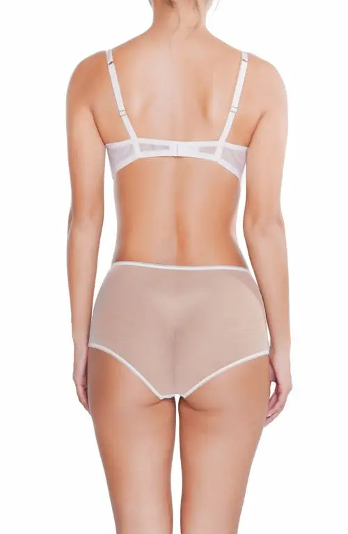 HUIT Amoureuse High Waist Embroidered Lace Briefs
