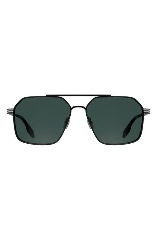 Canada Goose 61mm Aviator Sunglasses - Matte Black