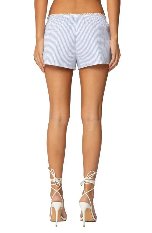 EDIKTED Taryn Stripe Shorts