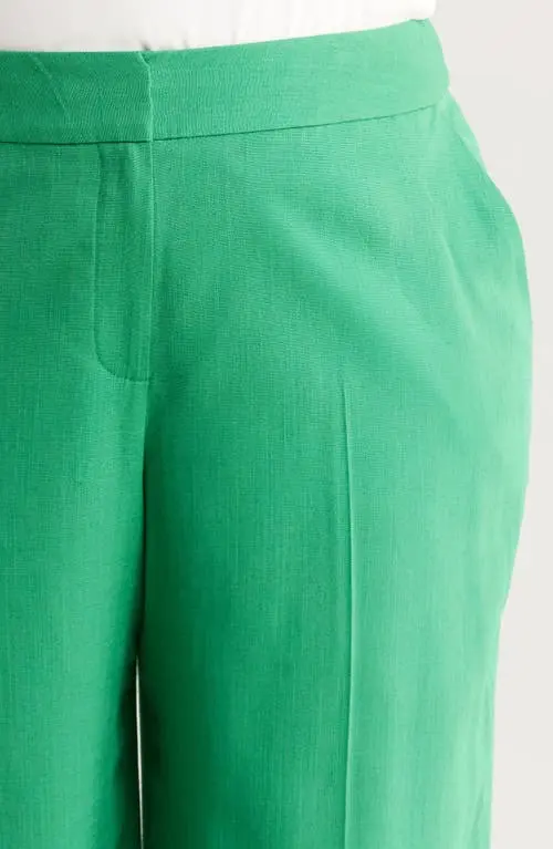 TAHARI ASL Wide Leg Trousers - Clover