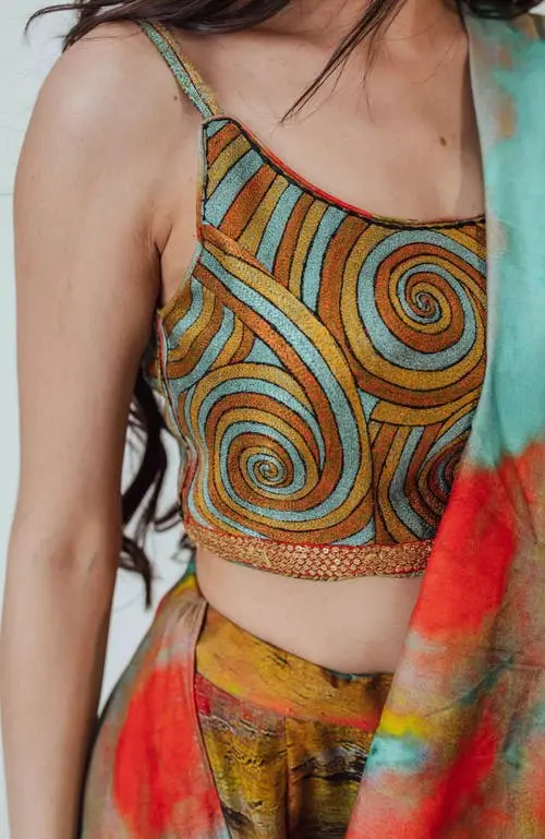 RAAS Kahlo Ruffle Saree Dress