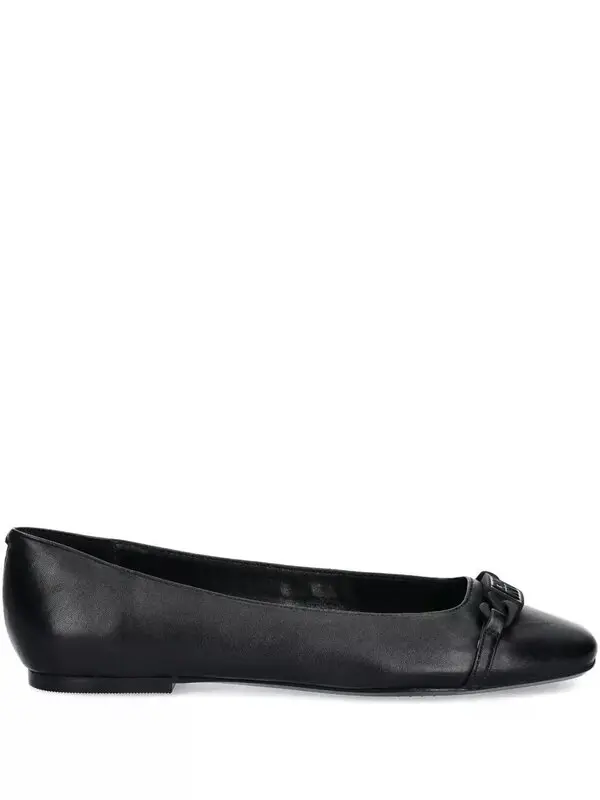 Dkny Logo-plaque Ballerina Shoes