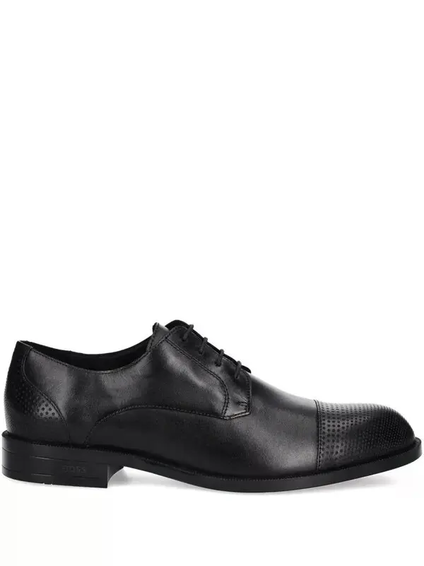 Hugo Boss Colby Perforated-cap Derby Shoes