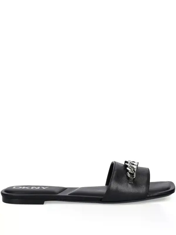 Dkny Leather Slides