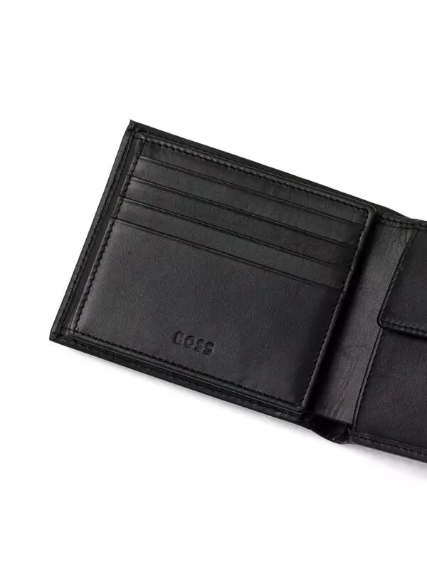 BOSS Leather Bi-fold Wallet