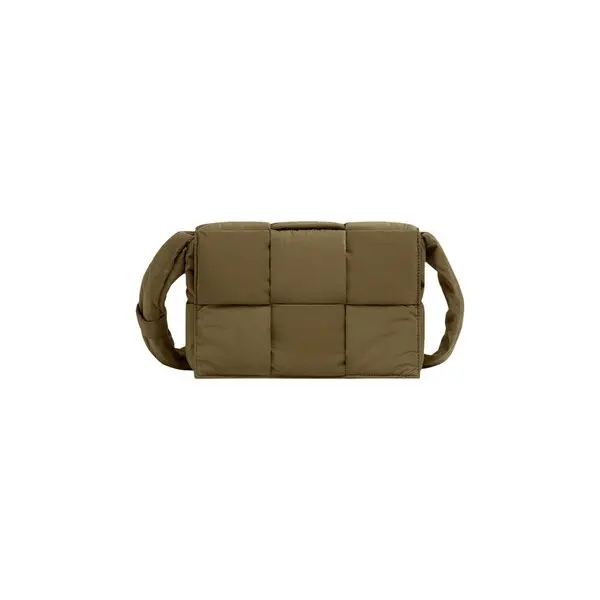 Bottega Veneta Small Padded Tech Cassette Bag - Brown