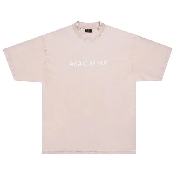 Balenciaga Medium Fit T-shirt 'light /white - Pink