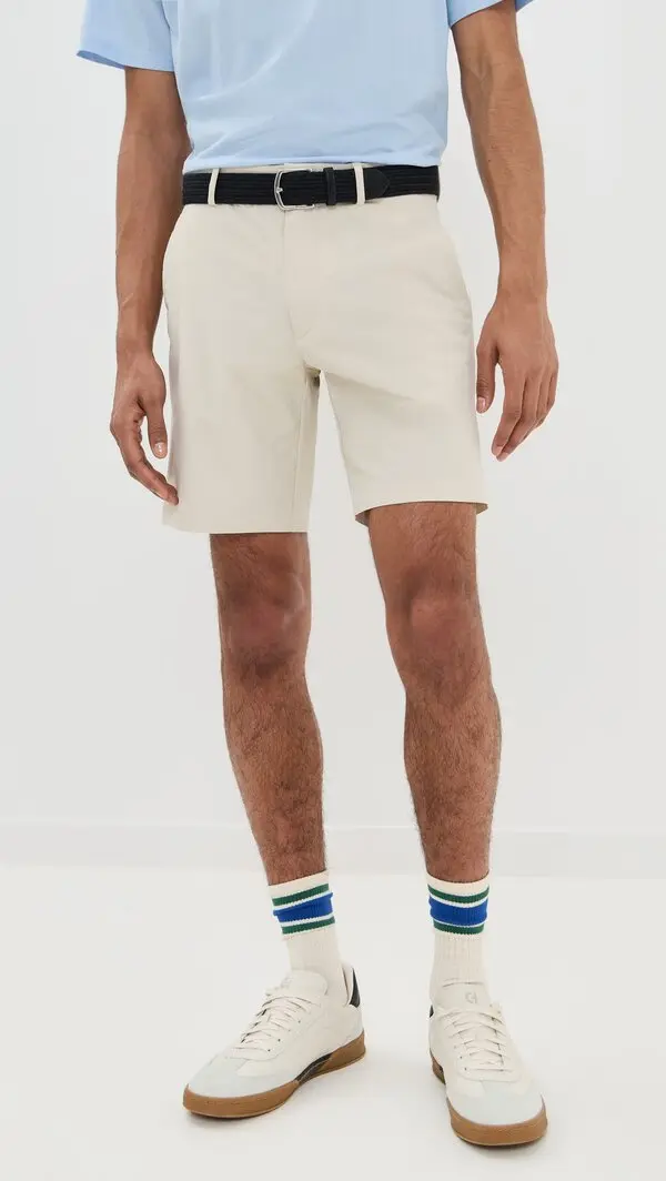 Rlx Ralph Lauren On Course Matte Stretch Nylon Shorts - Basic Sand