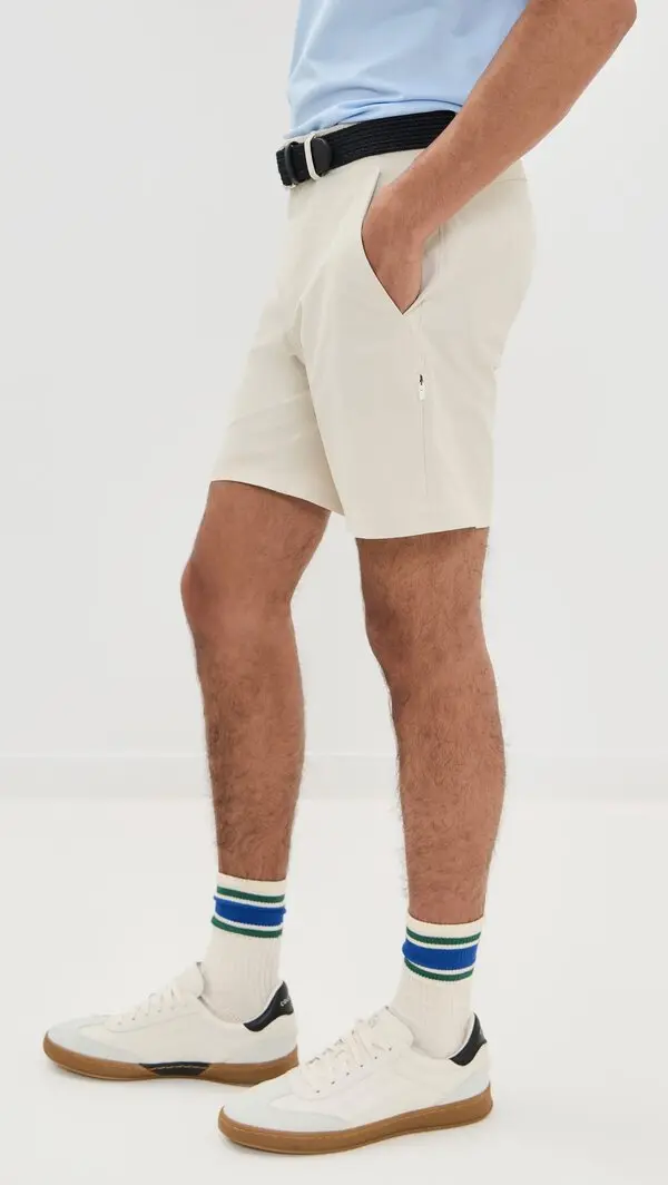 Rlx Ralph Lauren On Course Matte Stretch Nylon Shorts - Basic Sand