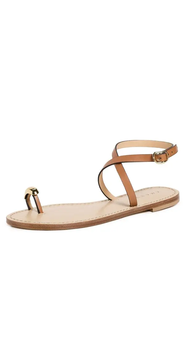 AMANU The Kigali Sandals - Cognac 210