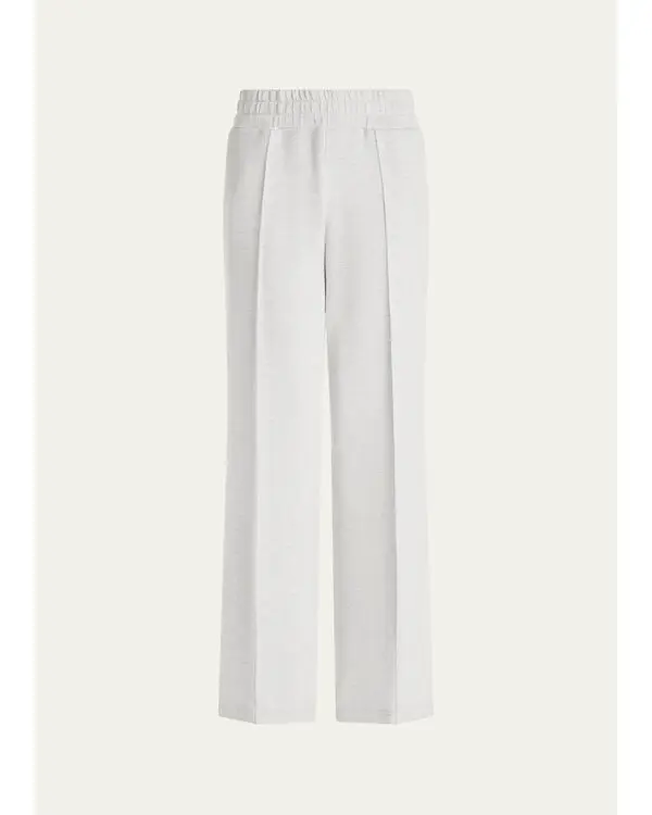 Varley Wide-leg Trousers - Ivory