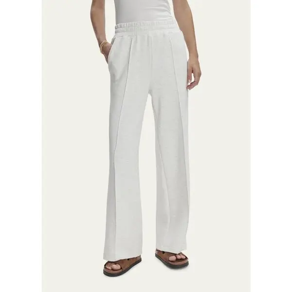 Varley Wide-leg Trousers - Ivory