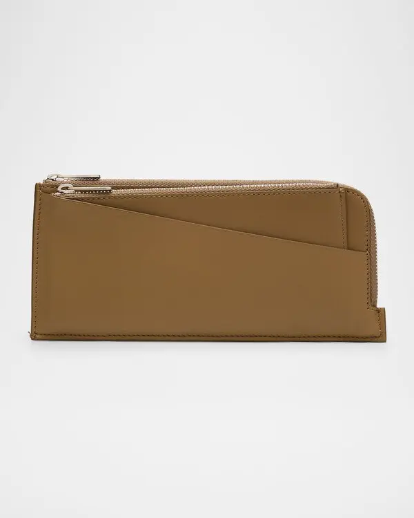 THE ROW Long Wallet In Smooth Box Calf Leather - Icss Incense Ans