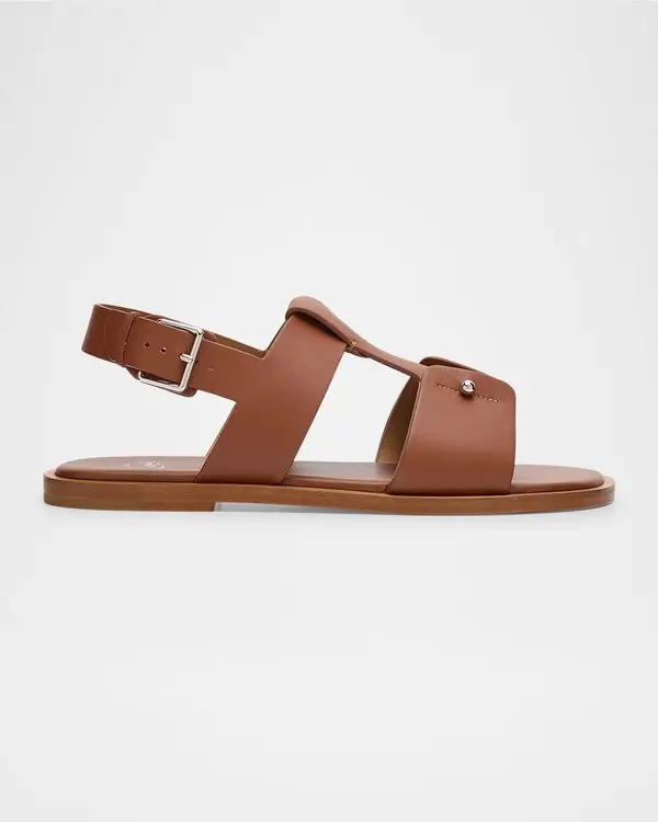 CHRISTIAN LOUBOUTIN Chambeliss Leather Sandals - Brown
