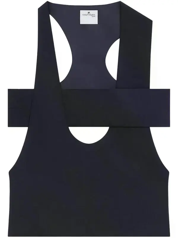 COURREGES Infinity Tank Top - Blue