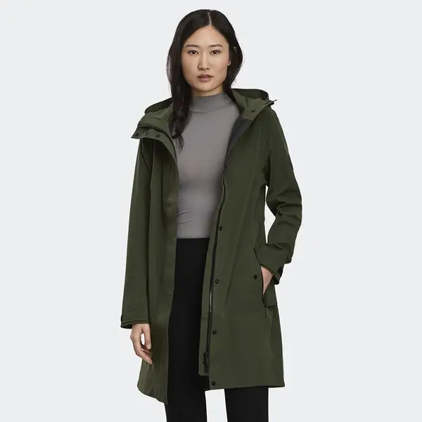 Canada Goose Cardero Rain Jacket - Moss Khaki