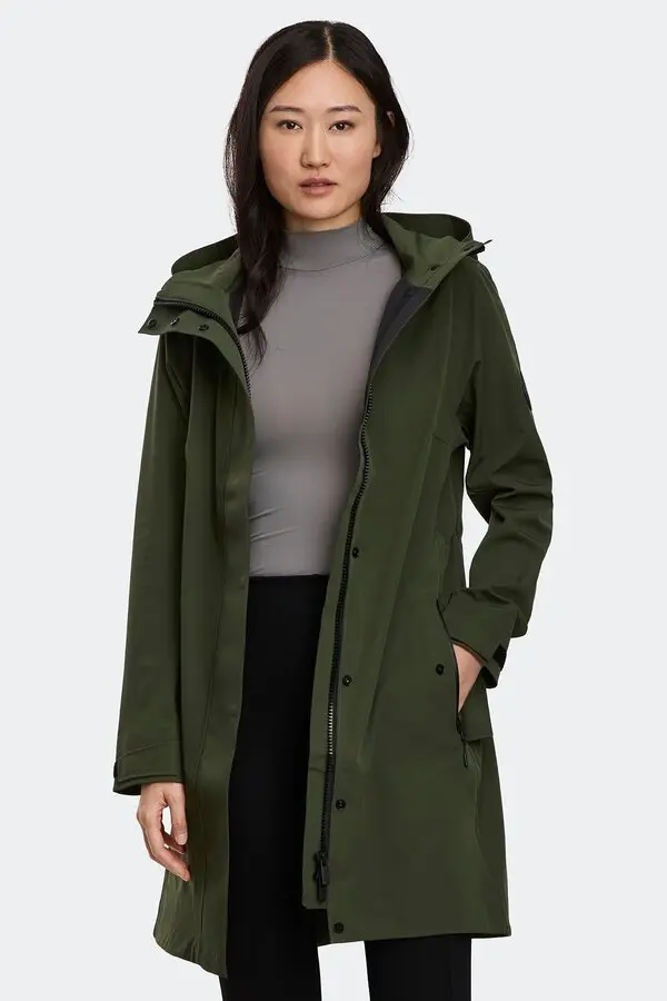 Canada Goose Cardero Rain Jacket - Moss Khaki