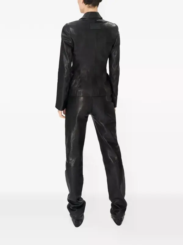 MARINE SERRE Leather Jacket
