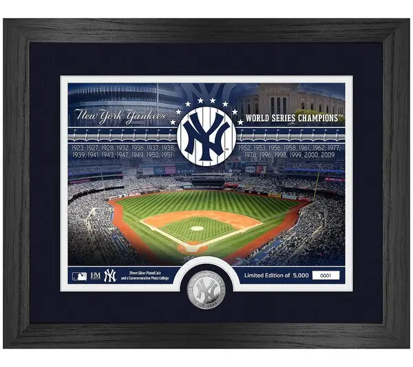 HIGHLAND MINT New York Yankees Silver Coin Phot O Mint - One-color