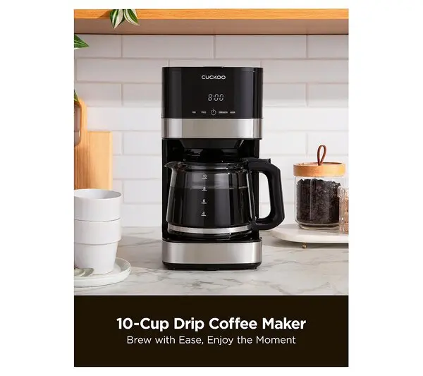 CUCKOO Classic 10-cup Drip Coffee Maker