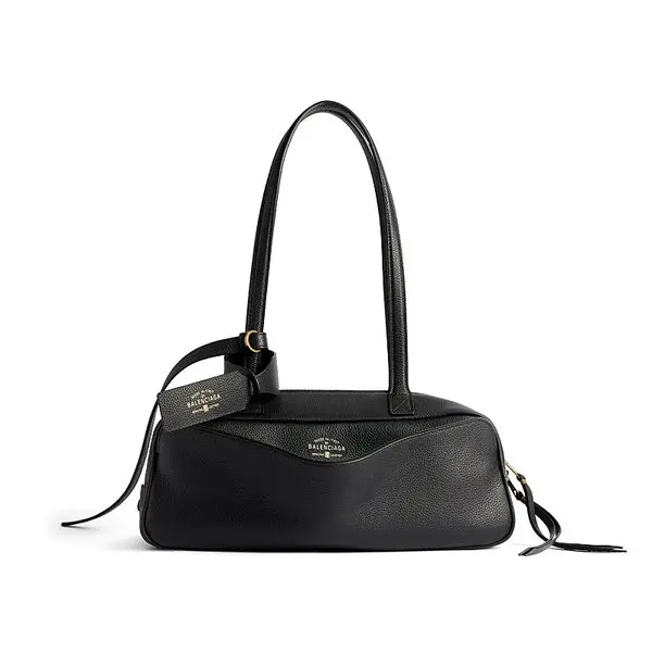 Balenciaga Carrie Bowling Bag - Black