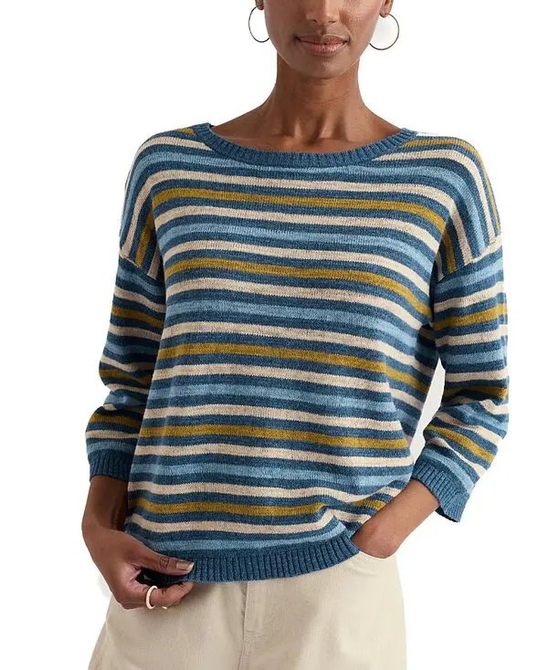SEASALT CORNWALL Knavock Sweater - Mini Cornish Dusk