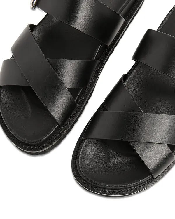 Whistles Celestine Buckled Sandals - Black