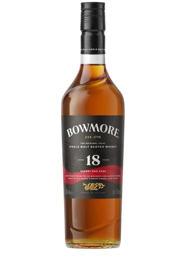 BOWMORE Year Old Sherry Cask Single Malt Whisky