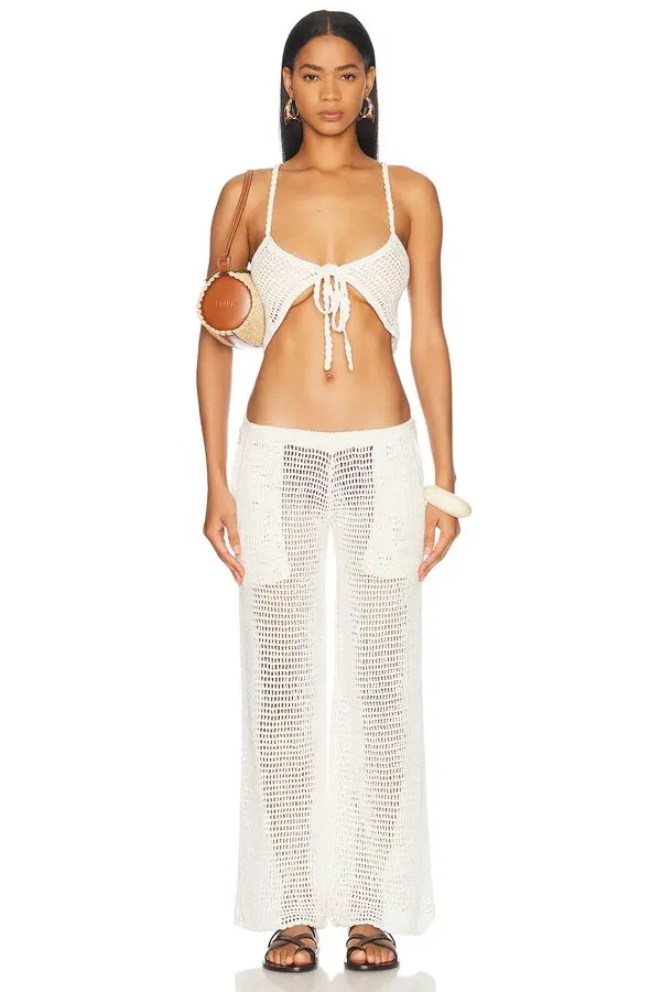Akoia Swim Mayumi Pant Set - Off White