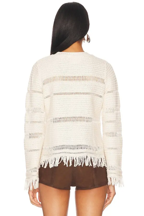 Isabel Marant Étoile Azilis Crochet Knit Sweater